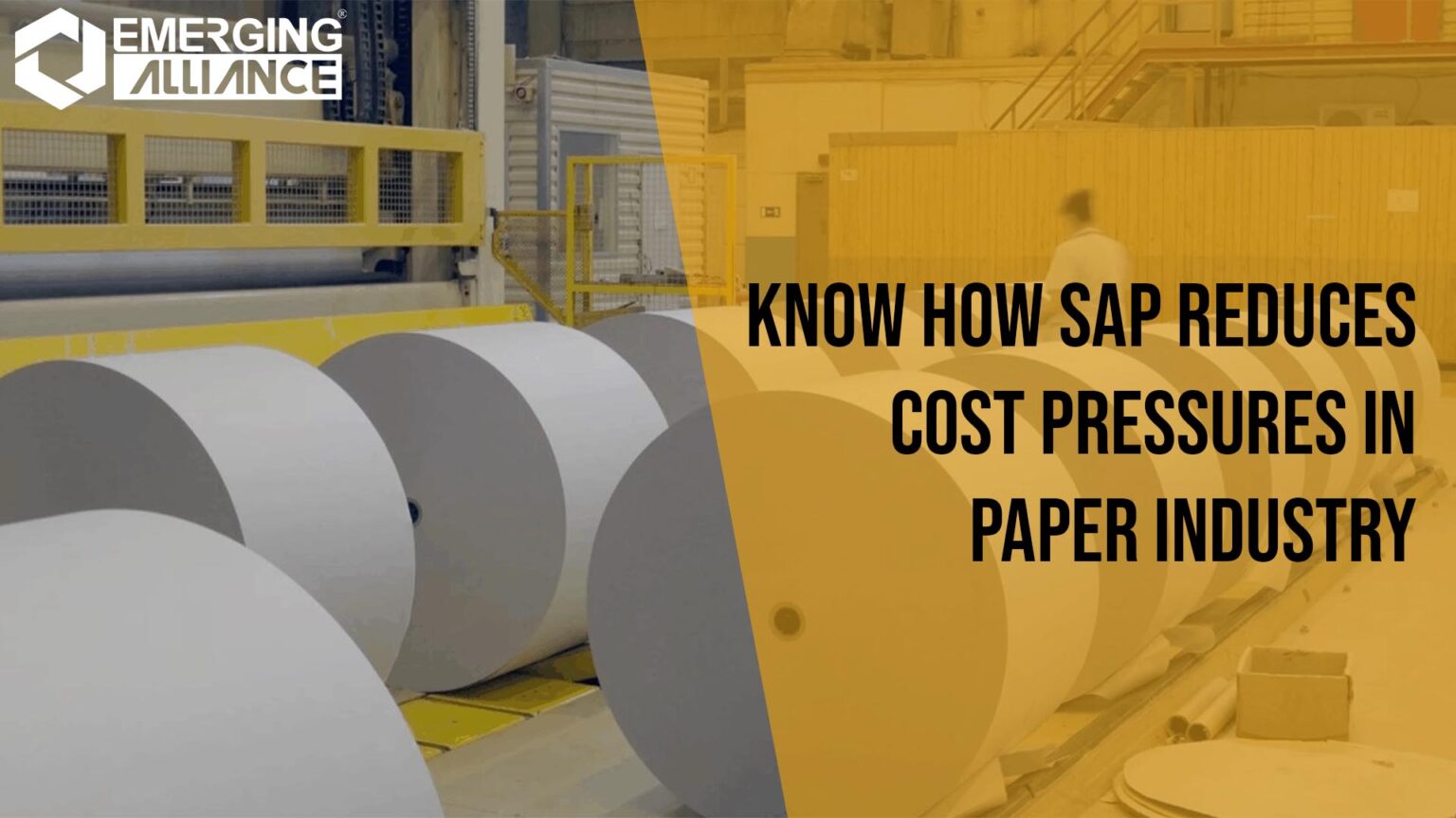 Know How SAP Reduces Cost Pressures In Paper Industry know-how-sap-reduces-cost-pressures-in-paper-industry